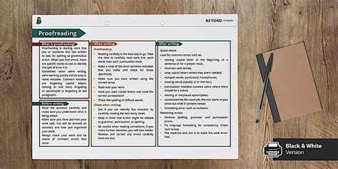 Language Activity Mat Proofreading Teacher Made Twinkl