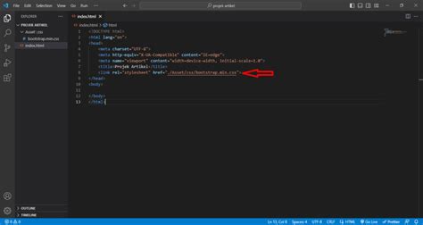 Menambahkan Navbar Di Html Menggunakan Bootstrap Artikel Tentang It