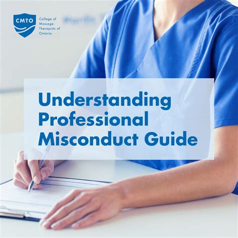 The Professional Misconduct Section Of The General Regulation In The