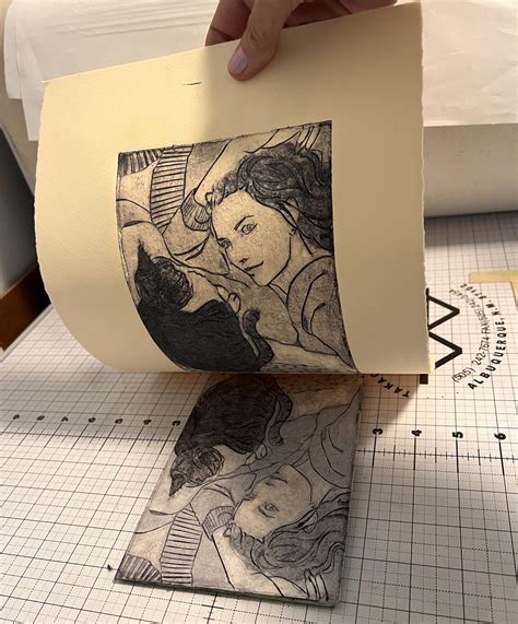 Make An Intaglio Style Collagraph Print Belinda Del Pesco