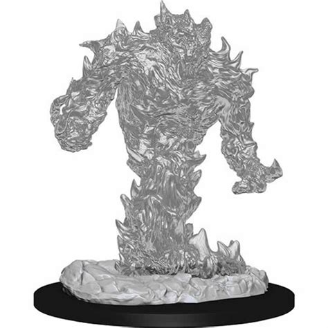 Fire Elemental Unpainted Miniature Nolzurs Marvelous Dandd Wzk90206