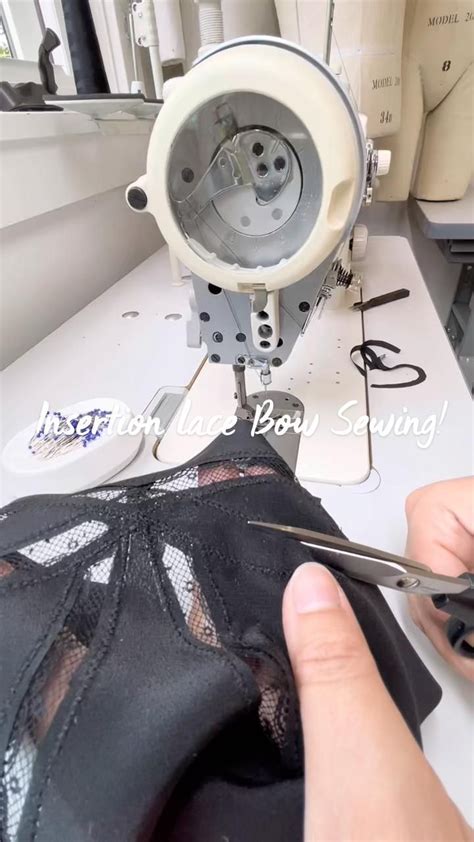 Insertion Lace Bow Sewing High End Sewing Machine Features Brother