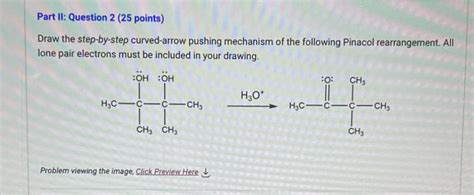 Solved Part Ii Question 2 25 Points Draw The Step By Step Curved