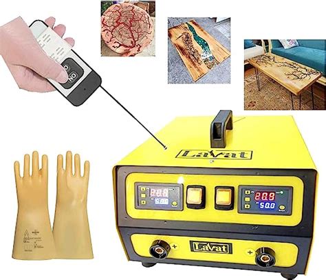 Lichtenberg Wood Burning Fractal Burner Machine Professional Kit Double Transformer