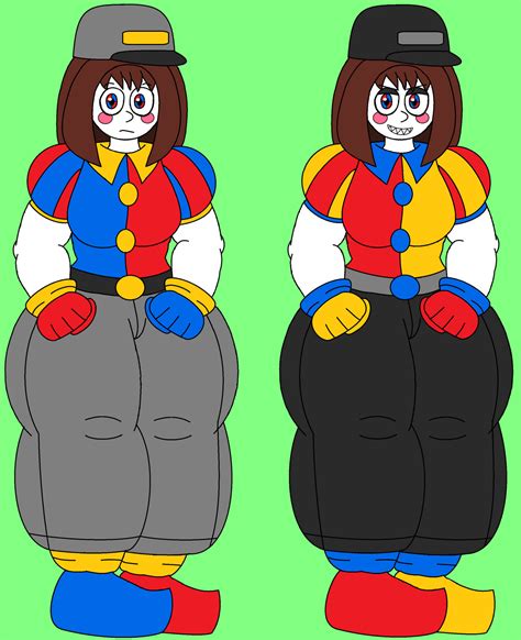 Btv Pomni And Evil Pomni By Big Time99 On Deviantart