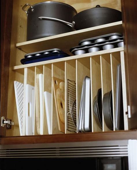 Wood Tray Dividers For Kitchen Cabinet Anipinan Kitchen