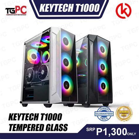 Keytech T Tempered Glass Mid Atx Computer Case Lazada Ph