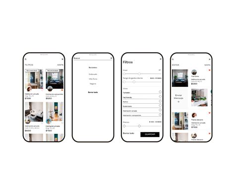 Homie App Web UX UI Design Behance