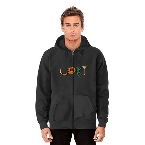 Loki Tva Clock Miss Minutes Mobius Sylvie Zip Hoodies