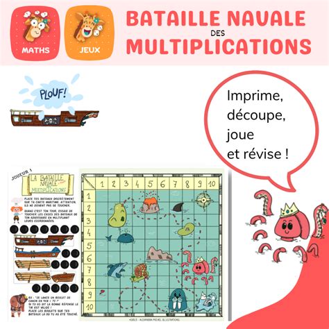 bataille navale des multiplications alexandra michel