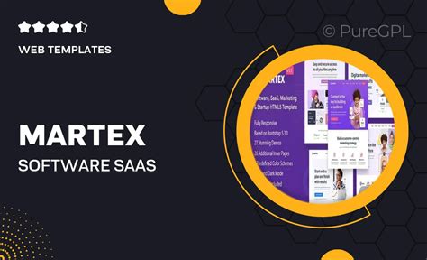 martex software saas and startup html5 template