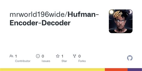 Github Mrworld196widehufman Encoder Decoder