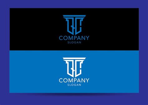 Premium Vector Modern Monogram Initial Letter Gc Logo Template