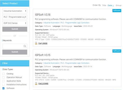 Download Delta Ispsoft 314 Programming Software