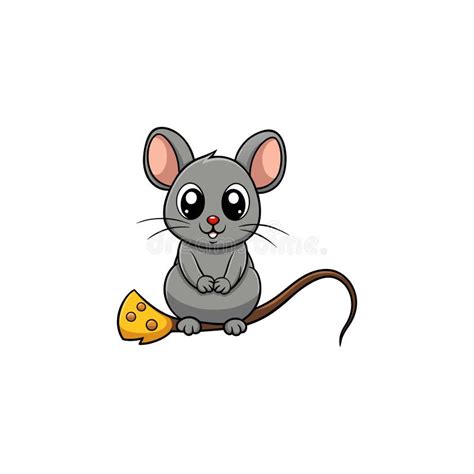 Cute Small Mouse Stock Illustration Stock Illustration Illustration Of Poster Mouse 338618435