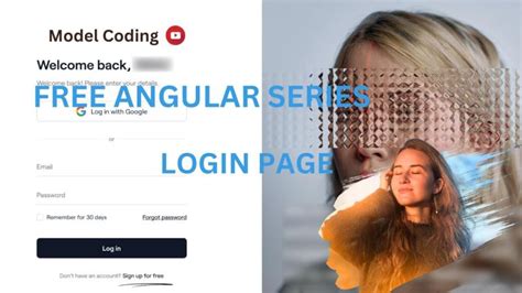 Login In Angular 16 Angular Material Login Form Responsive Login Page Using Angular Saurav