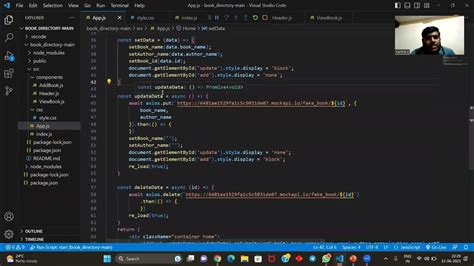 Book Directory Using Nodejs Youtube