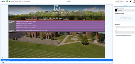 Page Layout In Editor Differs From Display CMS Features And Functionality Xibo Community
