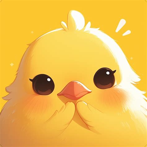 A Cute Chick Actor Cartoon Style Premium Ai Generated Vector
