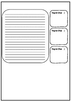 Procedural Writing Template By Muinteoir STEM TPT