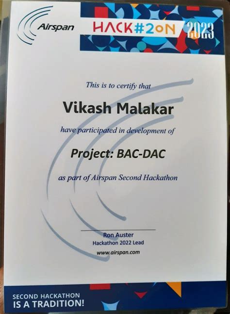 Vikash Malakar On Linkedin Hackathon Innovation Teamwork