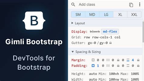 Gimli Bootstrap A Bootstrap Devtools Extension Youtube