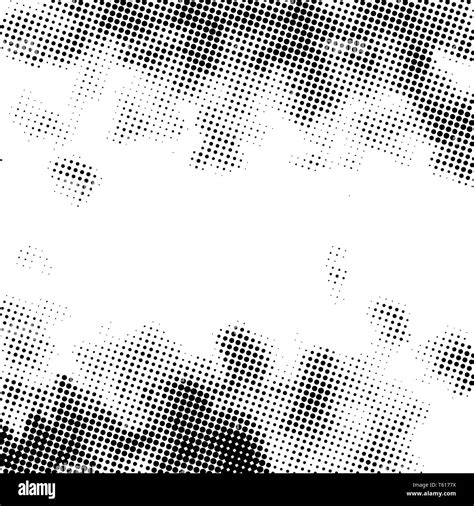 Square grunge halftone dots, pattern isolated on white Stock Vector Image & Art - Alamy