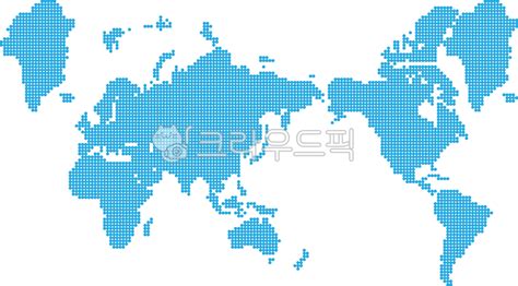 도트 세계지도 Png 세계 지도 사진이미지일러스트캘리그라피 오호랄라작가