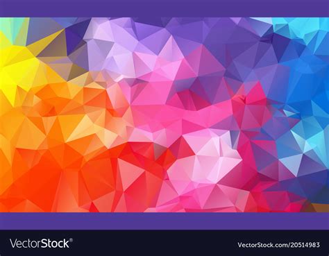 Polygon Abstract Modern Polygonal Geometric Vector Image