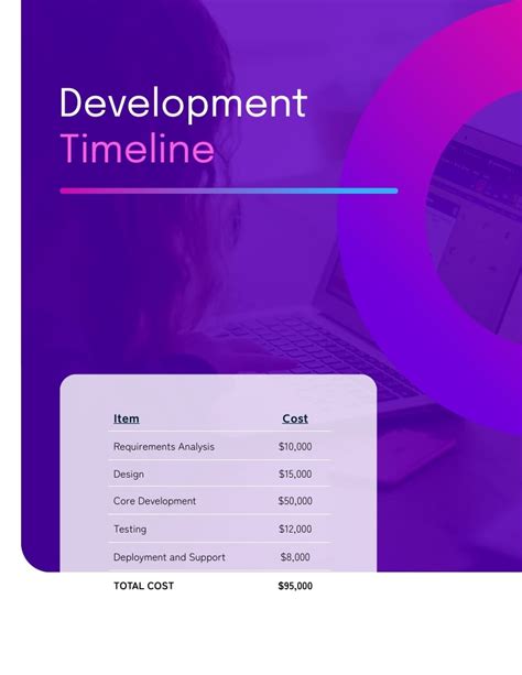 Lms Software Development Project Proposal Template Visme