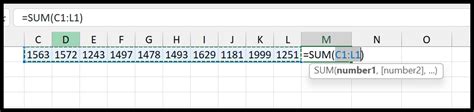 How To Use Autosum In Excel
