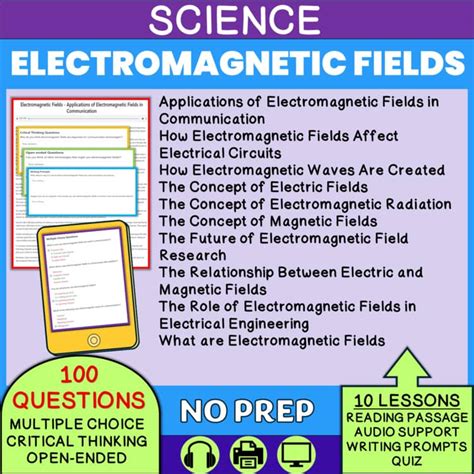 Electromagnetic Fields Communication Electrical Circuits Magnetic