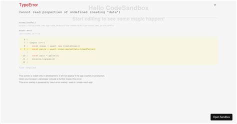 Null Codesandbox