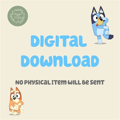 Bluey Themed Pink Food Tent Card Sandwich Shop Digital Etsy