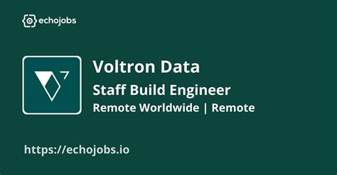 voltron data is hiring senior staff build engineer usd 185k 240k