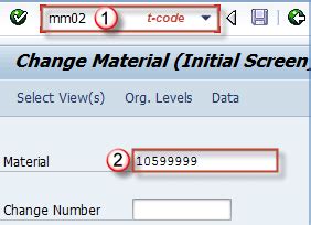 How To Change Material Master Data In SAP Guru Software