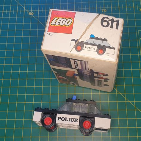 Usedpo Set Lego 611 Vintage Set Police Dayne Za