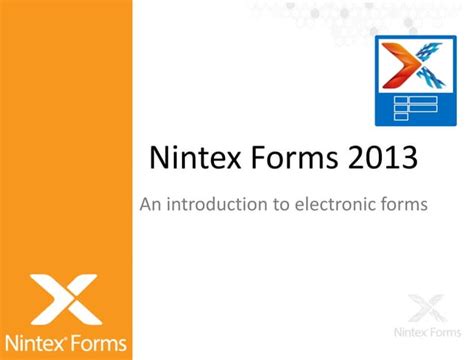 nintex forms 2013 pptx computer software and applications computing