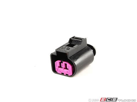Genuine Volkswagen Audi - 1J0973772 - Connector housing - 2 pin (1J0 ...
