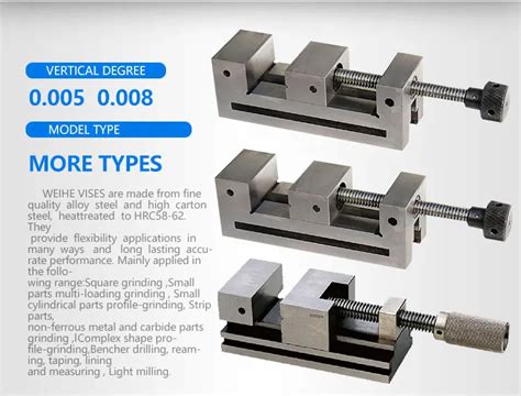 High Quality Cnc Machine Precision Parallel Vise Buy Cnc Milling