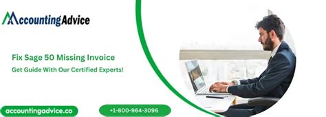 how to fix sage 50 missing invoice