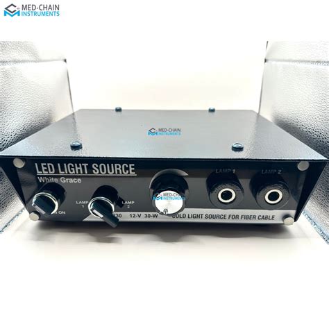 Led Light Source For Fiber Optic Instruments