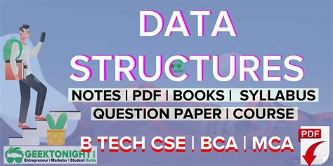 data structures notes pdf syllabus b tech [2021]