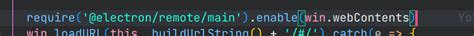 [help] dev 正常，build后启动报错， cannot find module electron remote main