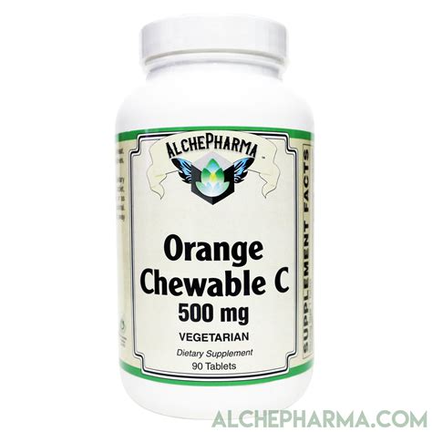 Vitamin C Chewable Sodium Ascorbate Ascorbic Acid Combo For A Non