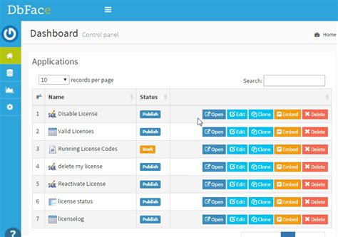Sql Edit Application Dbface Documentation