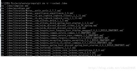 Idea从git Repository中移除文件idea如何取消git中已有的文件 Csdn博客