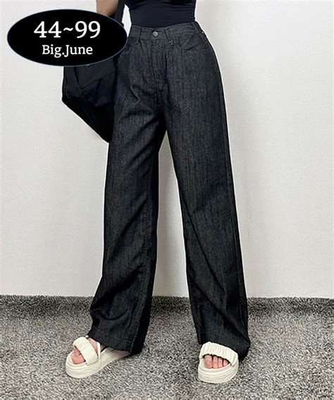 ~99 3xl 여름 인기특가 빅사이즈 여름밴딩 와이드팬츠🧡 하비커버 캐주얼 데일리 넉넉핏 오버핏 여유핏 와이드청바지 꾸안꾸 여리핏 여름 봄 가을 흑청 밴딩 와이드팬츠