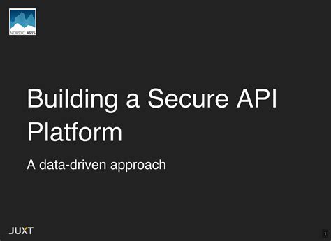 Building A Secure Api Platform A Data Driven Approach Pdf