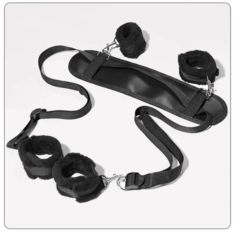 Sm Split Leg Restraint Bed Strap Binding Handcuffs Props Toys Adult Supplies Buy Vibrators